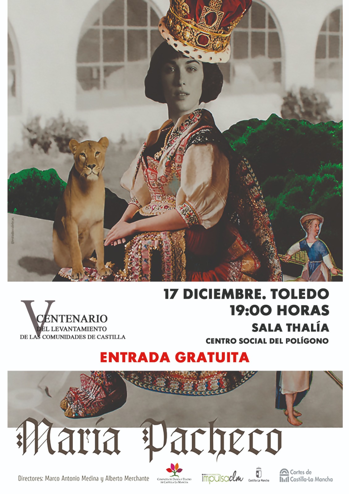 MARÍA PACHECO EN LA SALA THALÍA - A. VV. El Tajo