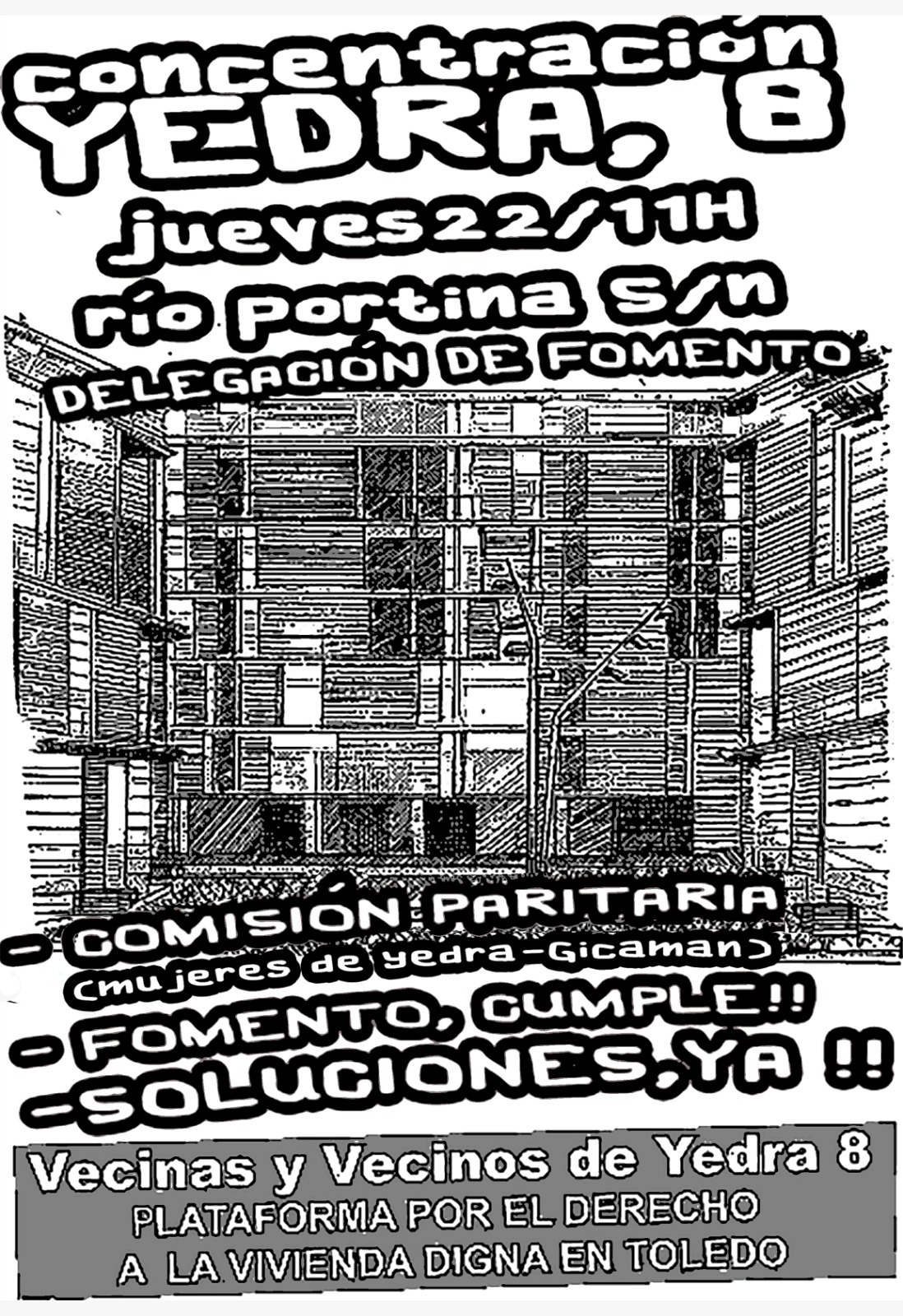 Concentración Yedra 8 Jueves 22 de febrero - A. VV. El Tajo